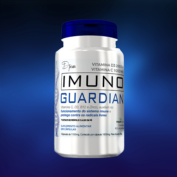 Imunidade Vitaminas Imuno Guardian DPOAN - 60 Cápsulas - Ozonsaúde ...