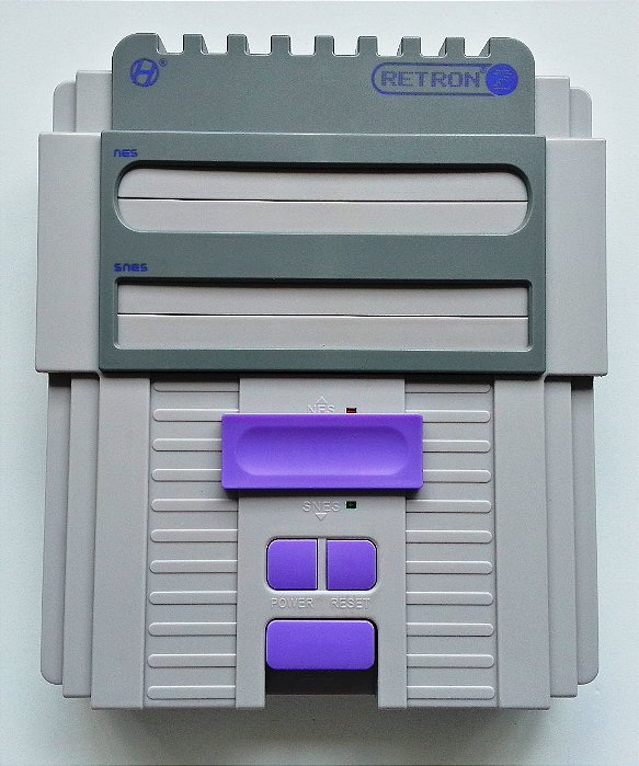 Console Retron 2 Hyperkin (Multi sistema NES e SNES) - Sebo dos Games ...