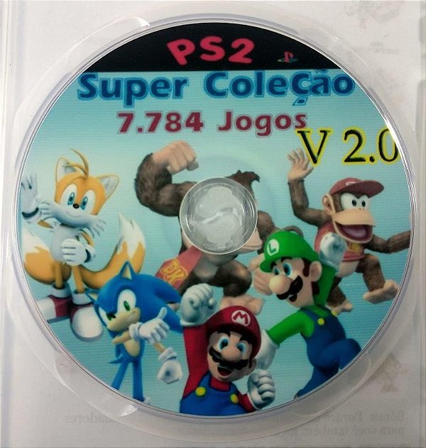Super Coleção (SNES - MEGA DRIVE - ATARI e muito mais) - PS2 - Sebo dos ...