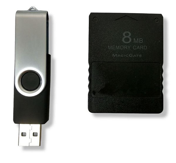 Kit OPL (Memory Card + Pen Drive) - PS2 - Sebo dos Games - Games ...