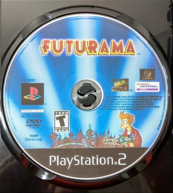 Futurama [REPRO-PACTH] - PS2 - Sebo dos Games - Games Antigos e Usados ...