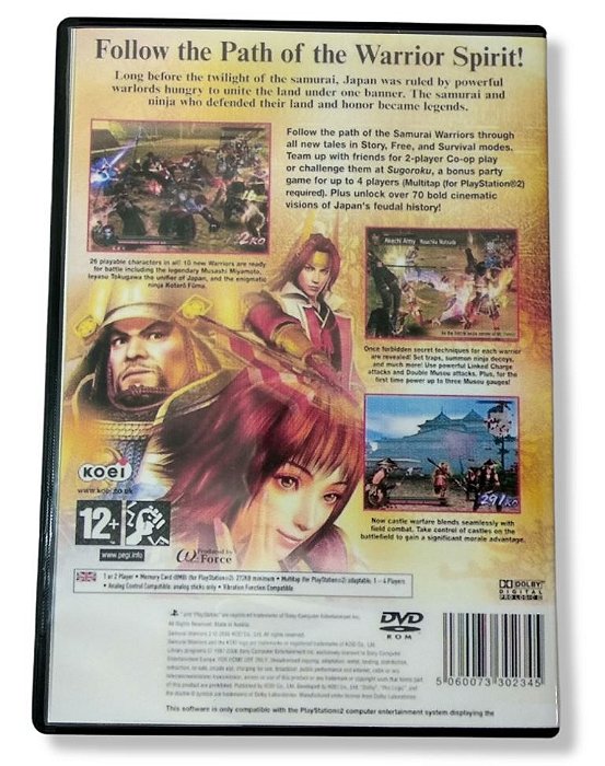 Samurai Warriors 2 Empires [REPRO-PACTH] - PS2 - Sebo dos Games - Games Antigos e Usados dos ...