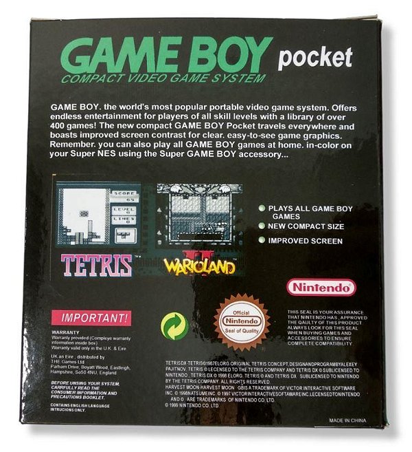 Game Boy Pocket - GBP - Sebo dos Games - Games Antigos e Usados dos ...