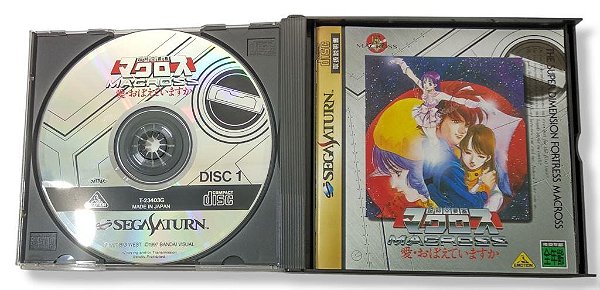 Jogo The Super Dimension Fortress Macross - Sega Saturn - Sebo dos Games - Games Antigos e ...