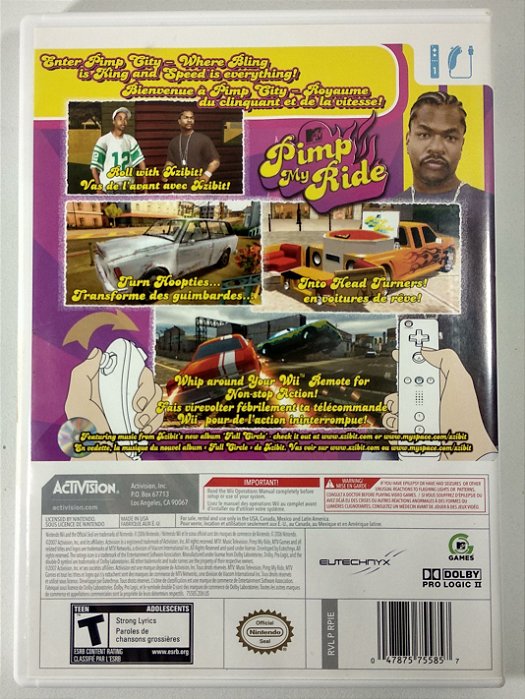 Pimp my Ride Original - Wii - Sebo dos Games - 10 anos!