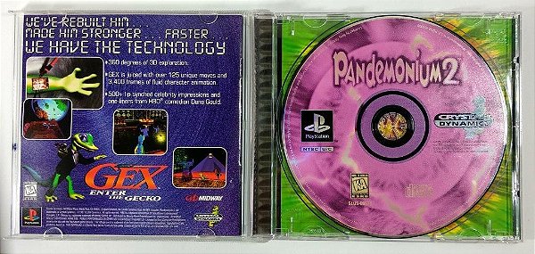 Pandemonium 2 Original - PS1 ONE - Sebo dos Games - Games Antigos e Usados dos Atari ao PS...