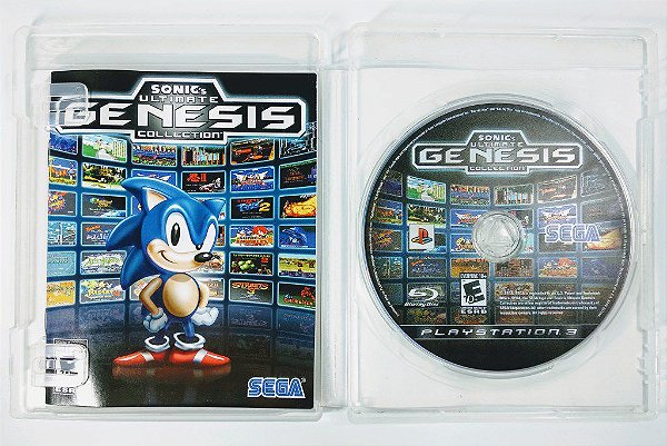 Sonic Ultimate Genesis Collection - PS3 - Sebo dos Games - Games ...