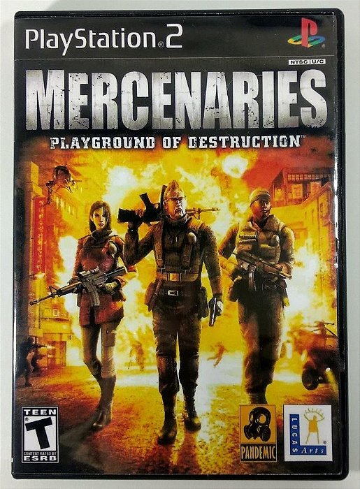 Mercenaries [REPRO-PACTH] - PS2 - Sebo dos Games - Games Antigos e Usados dos Atari ao PS...
