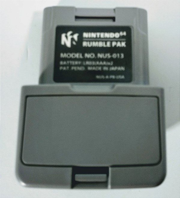 Rumble Pak Original - N64 - Sebo dos Games - Games Antigos e Usados dos ...