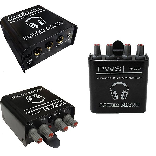 Amplificador Para Fone De Ouvido Power Phone PH2000 - PWS - KEEPSOUND ...