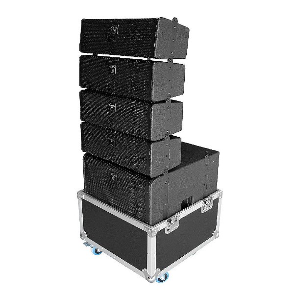 Kit Line Array 1200W Células + Subwoofer MK-LA15SWA + MK-LA4.5P MakPro ...