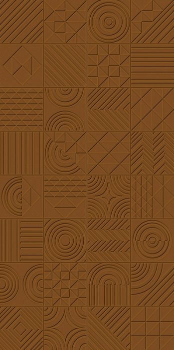 PORCELANATO DAMME GROOVE CARAMELO RR12228 MARROM RELEVO 62X121CM ...