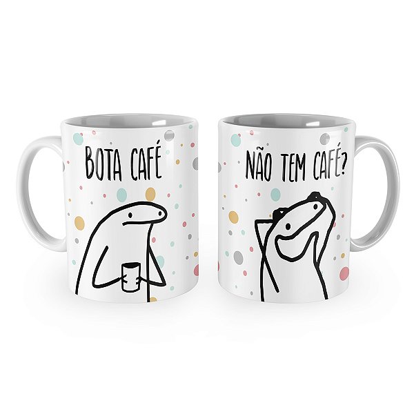 Caneca Flork Bota Café Não tem Café | Decora Geek - Decora Geek Caneca Flork Bota Café Não tem Café | Decora Geek - Decora Geek