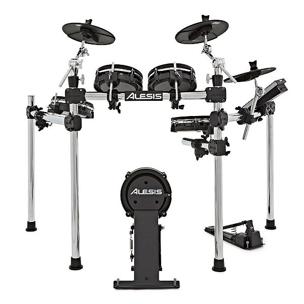 Bateria Eletronica Command Mesh Kit - Alesis - AudioDriver Instrumentos Musicais e Acessórios