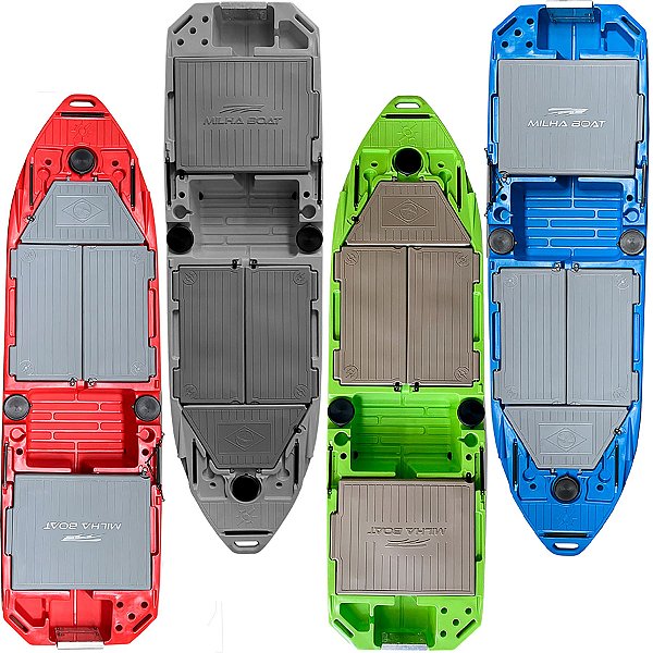 Super Caiaque Mine Barco Milha Náutica Milha Boat Verde Mn00 ...