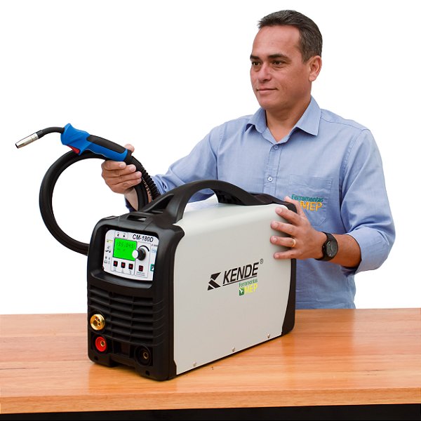 Inversor de Solda Mig Tig Eletrodo Kende Cm-180D 180a 110 220v Bivolt ...