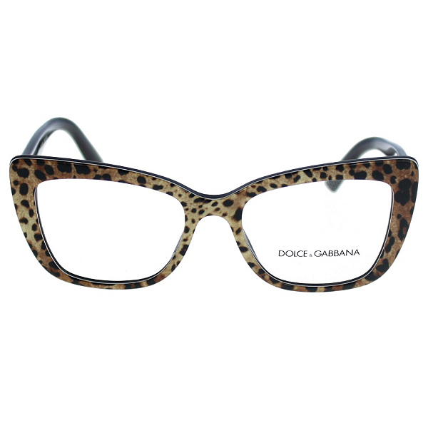 Óculos Dolce & Gabbana DG3308 | Estampa Animal Print Onça - Óptica ...