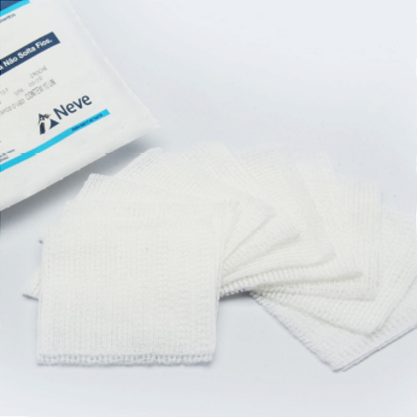 Compressa Esteril 7,5cm x 7,5cm Neve - Supermédica Distribuidora Hospitalar