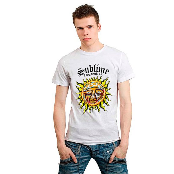 Camiseta Sublime Logo - Roquenrou | Estampado na Veia!