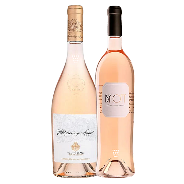 Whispering Angel Rosé 2022 + By Ott Cotes de Provence 2021 - Woods Wine