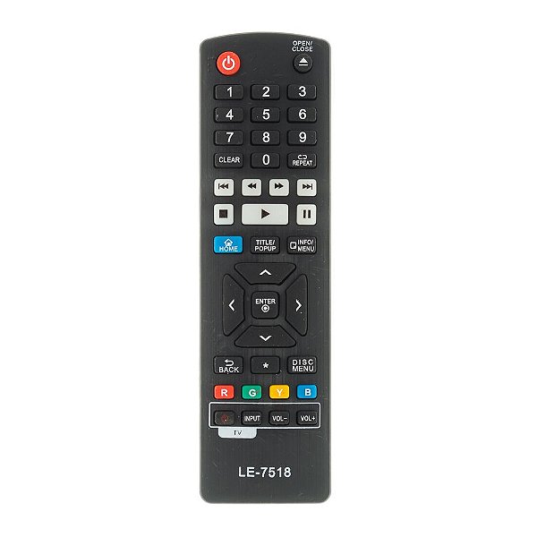 Controle Remoto Para Blu Ray LG LE7518 - Loja dos Controles em Belo ... Controle Remoto Para Blu Ray LG LE7518 - Loja dos Controles em Belo ...