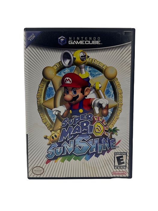 Jogo Midia Fisica Gamecube Super Mario Sunshine