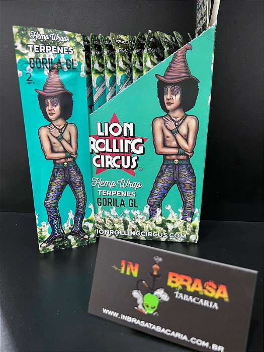 Blunt Lion Rolling Circus Terpenes - Inbrasa Tabacaria