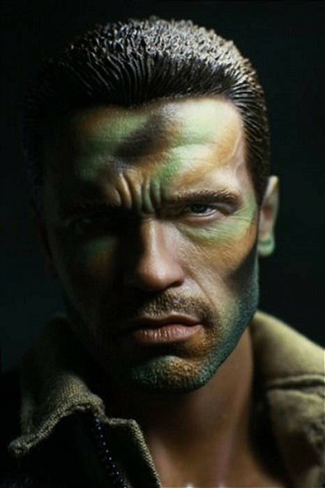 Major Alan Dutch Schaefer Predador Movie Masterpiece Series Hot Toys ...