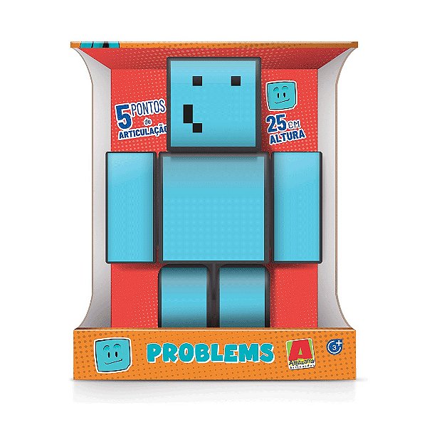 Boneco do Problems Articulado - 25cm - Curta Loja - Produtos ... Boneco do Problems Articulado - 25cm - Curta Loja - Produtos ...
