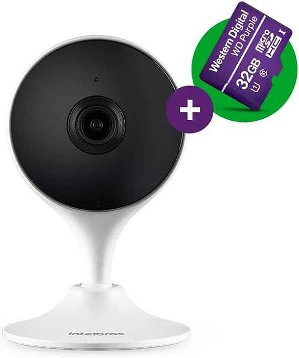 Camera de video wi-fi full hd imx c microsd 32gb - intelbras - Casa da ...
