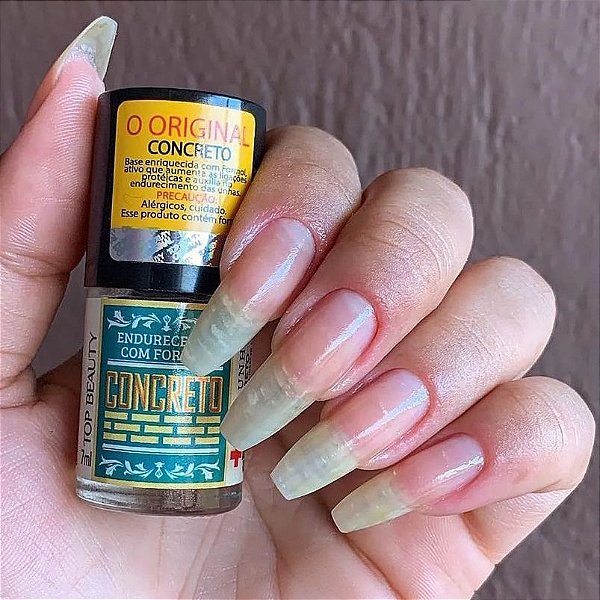 Base de unha Concreto Endurecedor top beauty - Make Lovely
