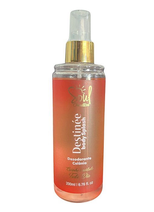 Body Splash Soul Destinée 200ml - Soul Cosmeticos - Make Lovely