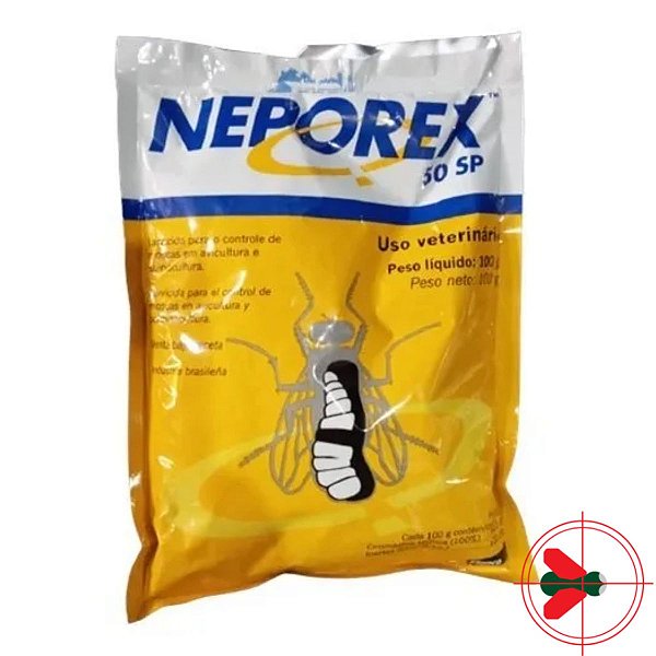 Neporex Interrompe Ciclo Biológico Das Moscas 100 Gramas - Pestshop