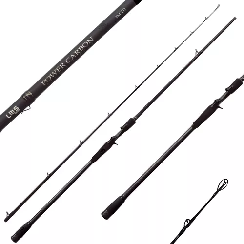 Vara Lumis Power Carbon Cast Preta - Sua Assessoria no Mundo da Pesca Vara Lumis Power Carbon Cast Preta - Sua Assessoria no Mundo da Pesca