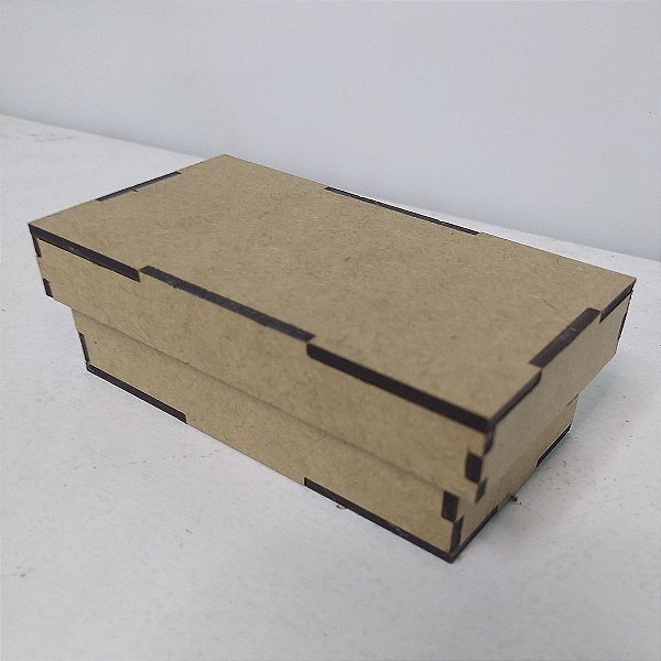 Caixa Retangular com Tampa MDF 5cm de altura - DONA MADHAME ATELIE