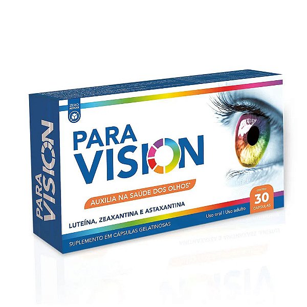 Suplemento Alimentar Paravision 30 Cápsulas Gelatinosas - Resilifarma ...