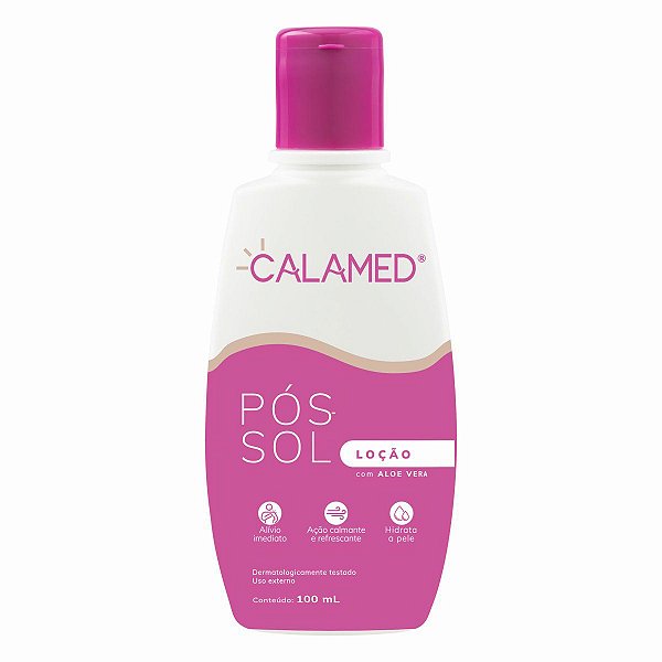 Loção Pós-Sol Calamed Aloe Vera 100ml - Resilifarma - Saúde em primeiro ...