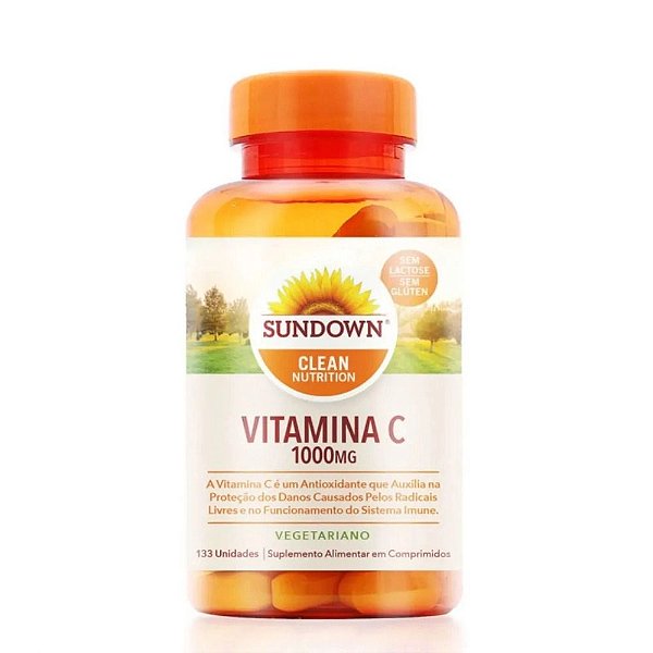 Suplemento Vitamina C 1000mg Sundown Naturals 133 Comprimidos ... Suplemento Vitamina C 1000mg Sundown Naturals 133 Comprimidos ...