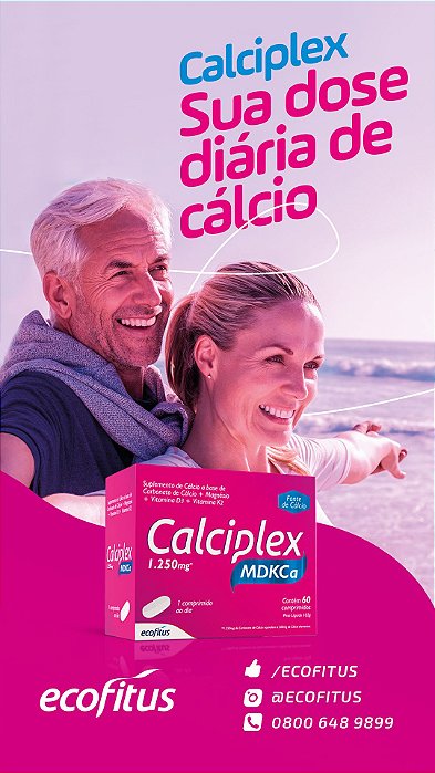 Suplemento Ecofitus Calciplex MDKCa 1250mg 60 Comprimidos - Resilifarma ...