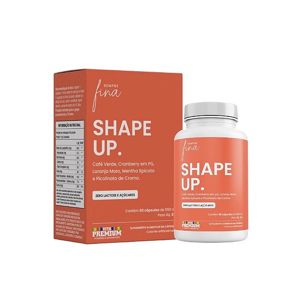 Suplemento Alimentar Vita Premium Sempre Fina Shape Up 60 Cápsulas - Resilifarma - Saúde em ...
