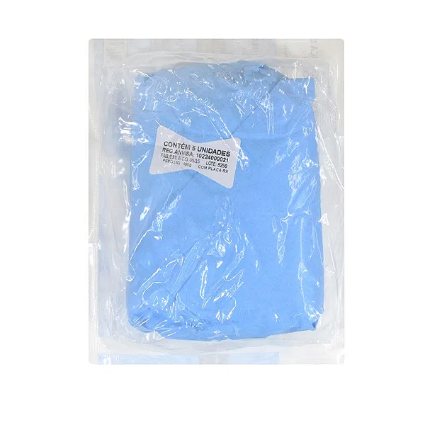 Compressa Cirúrgica Estéril Campo Operatório 25x28cm com 5 uni - Neve ...