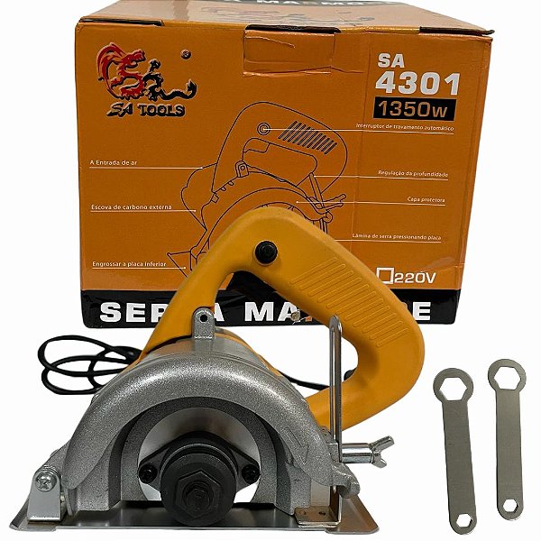 Serra mármore para cortar piso 1350w profissional sa tools - www ...