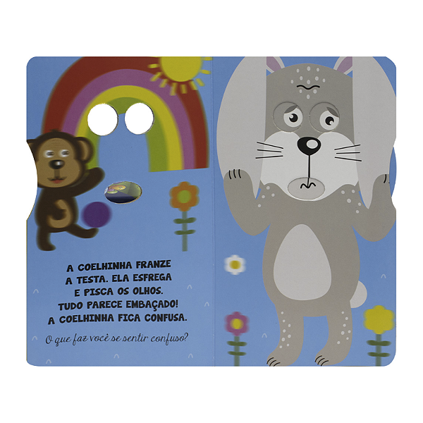 Livro Gire O Disco Um Livro Sobre Emoções Coelhinha Todolivro - Shopel ...