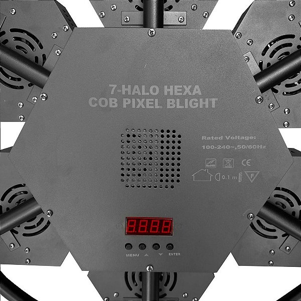 HEPTA COB 7 CIRCULAR 100W COB WARM/COLD WHITE - A MAIOR LOJA VIRTUAL DE ...