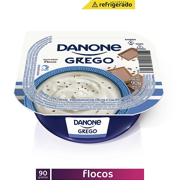 Danone Grego 90g Flocos - Frete grátis + descontos cumulativos