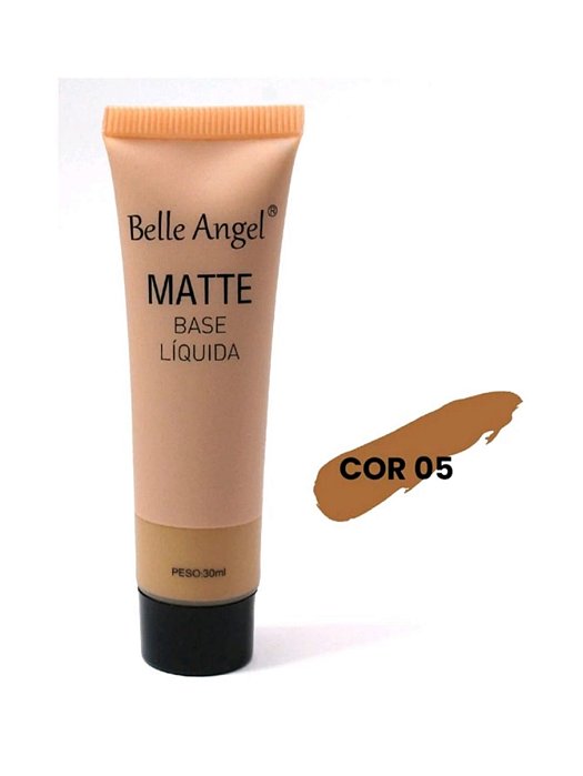 Base liquida matte Belle angel - TM Makeup
