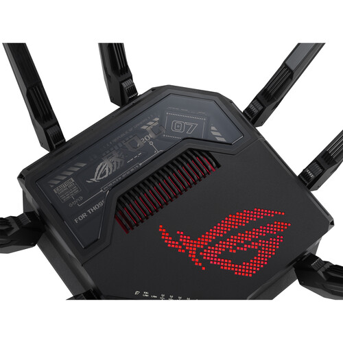 ROTEADOR ASUS ROG RAPTURE GT-BE98 PRO WIRELESS QUAD-BAND WIFI 7 DUAL ...