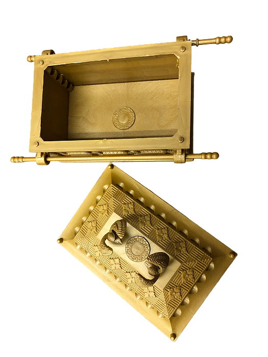 Arca da Aliança Dourada Plástica - igrejas evangelica - Novo Israel ...