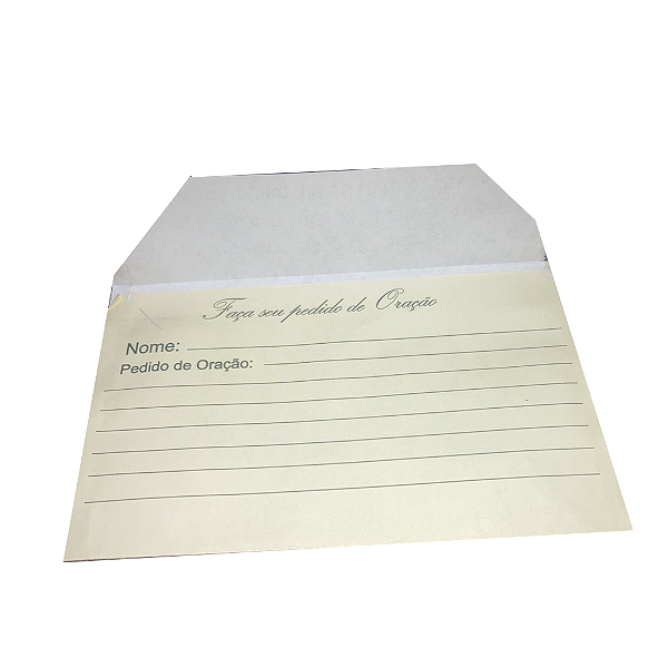 Envelope Colado Dizimo com pedido de oração - 100 unidades - Novo ...