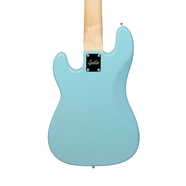 Contrabaixo 5 cordas Tribe Precision modelo Spike Sky Blue Maple ...